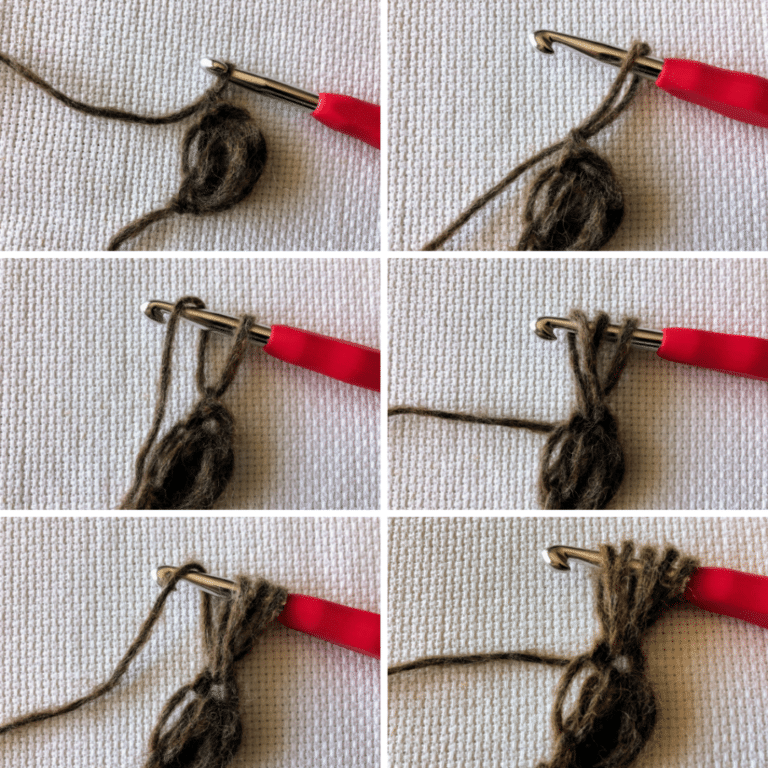 Foundation Puff Stitches - Jasmine Stitch Series | Fluffy Stitches