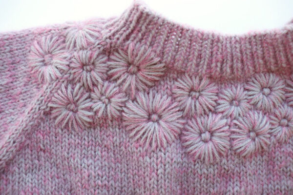 Knit Grinalda Sweater by Rosa Pomar | Fluffy Stitches
